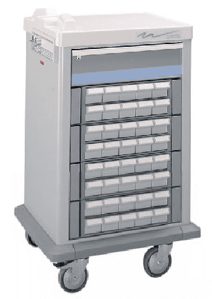 Half Medication Cart - DSI Direct